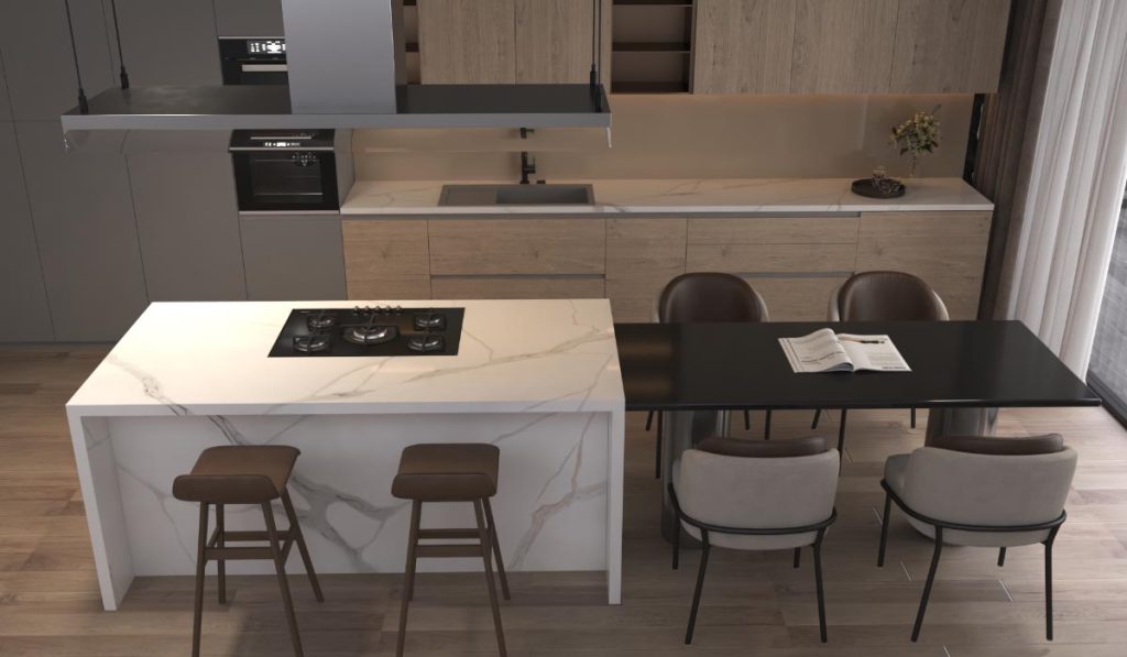 Calacatta Lightning - Vinaquartz