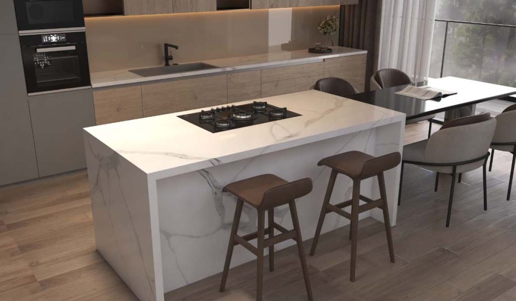 Calacatta Lightning - Vinaquartz